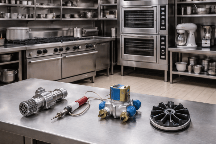 5 High-Demand Commercial Kitchen Spare Parts Every Busy Restaurant ...