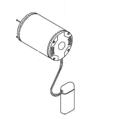 Wells WS-63932 Blower Motor, 1/4 HP, 208/230V, 50/60HZ, 1PH